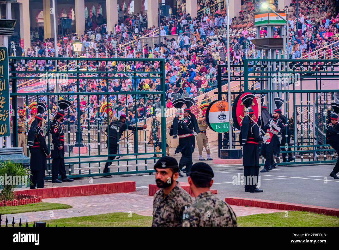 The show came to an almost anticlimactic end when each nation’s flag ...