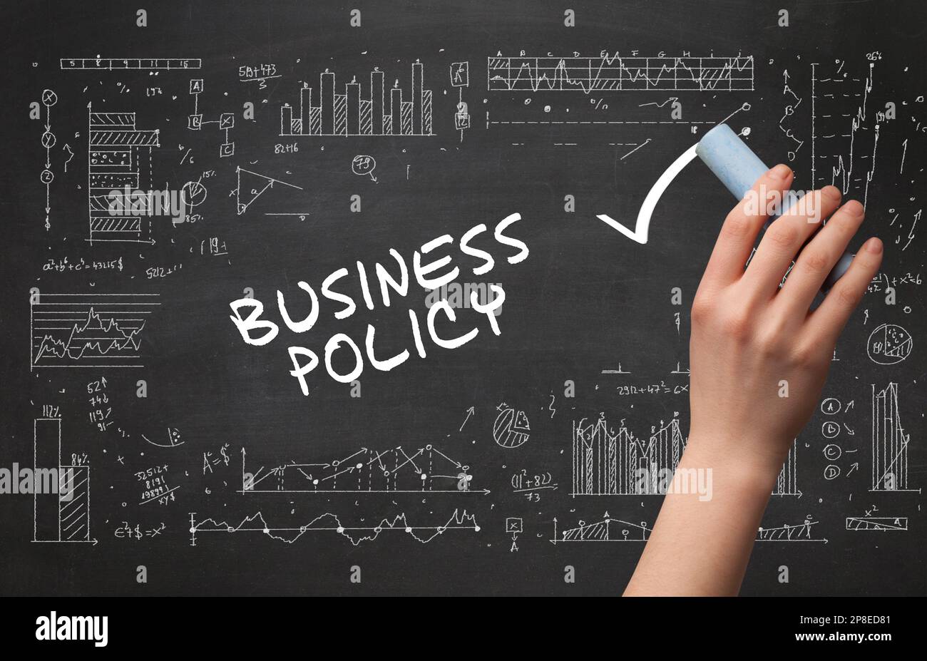 Hand drawing new business concept Stock Photo - Alamy