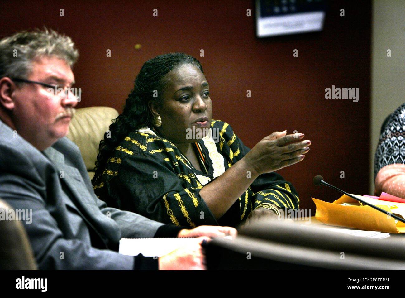 FILE - This Oct. 29, 2008 file photo shows JoAnn Watson, Detroit City ...