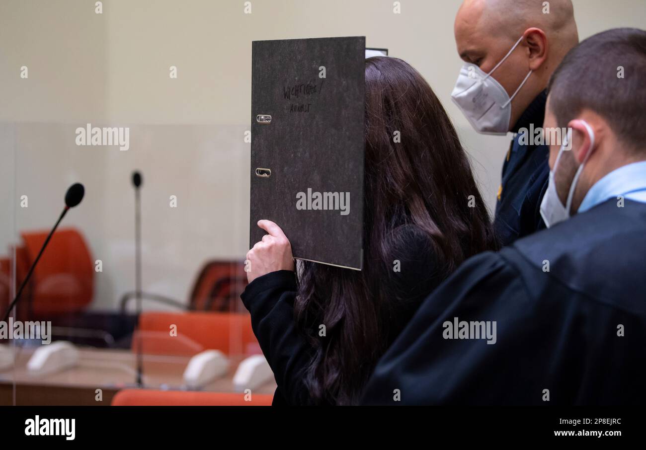 FILE - Defendant Jennifer W. arrives in a courtroom for her trial in ...