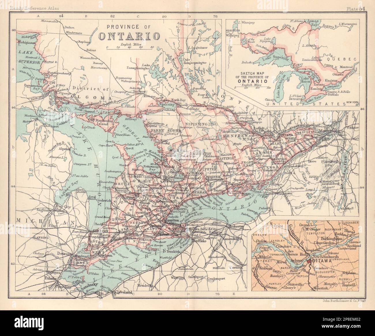 Inset maps hi-res stock photography and images - Alamy