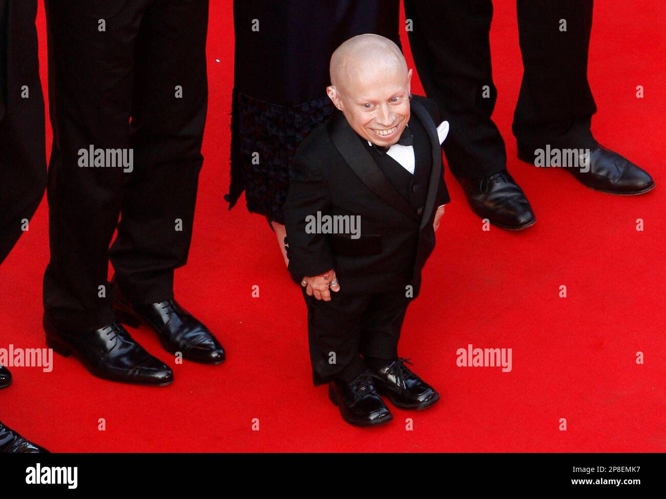 American actor Verne Troyer arrives for the screening of the film 'The ...