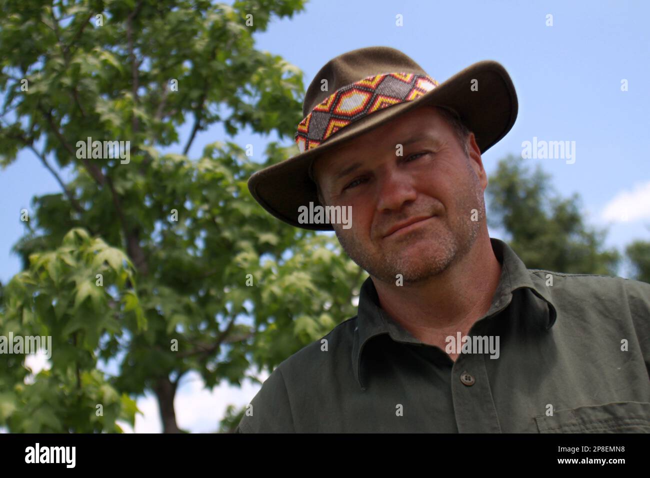 Phillip Cloudpiler Landis, who leads his own church, the Nemenhah Band ...
