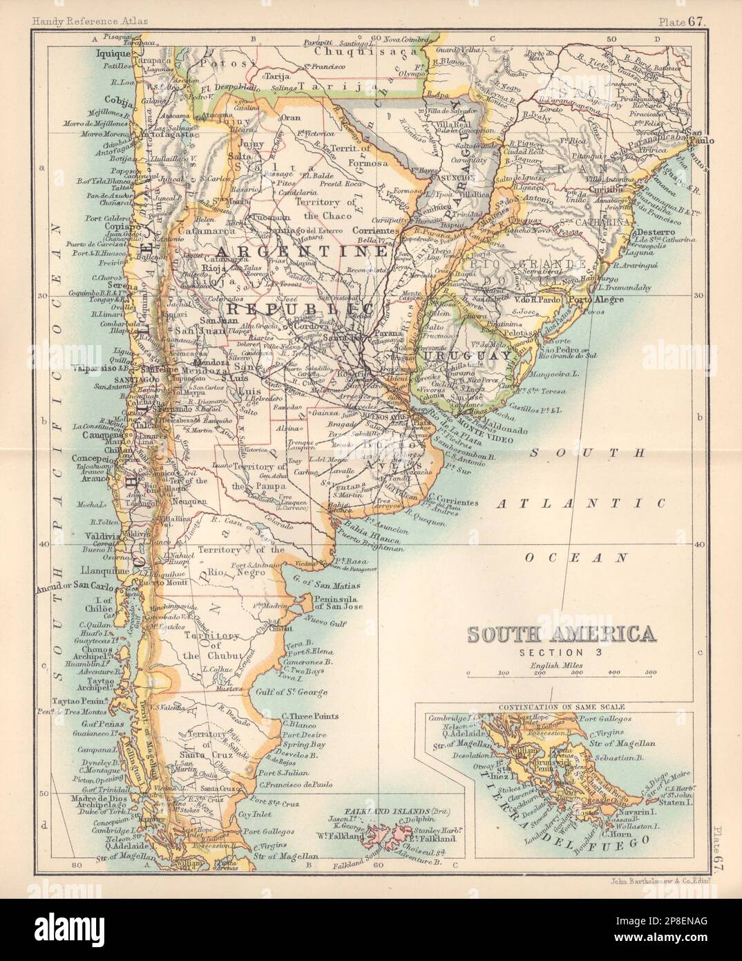 Antiguo Mapa De Chile