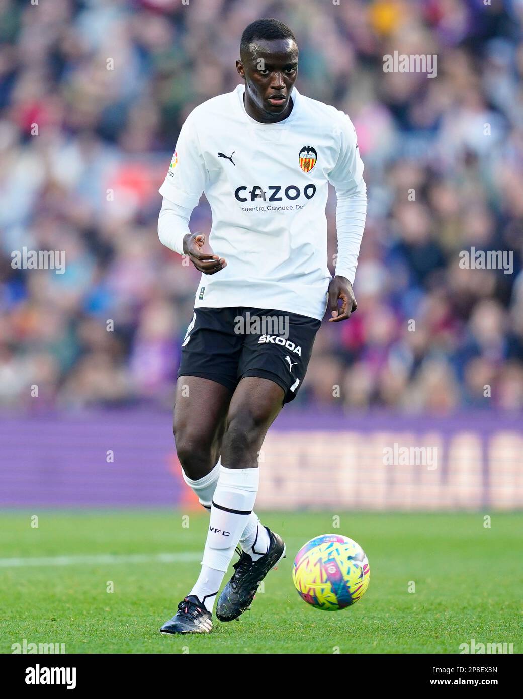 Barcelona, Spain. 05th Mar, 2023. Mouctar Diakhaby of Valencia CF ...