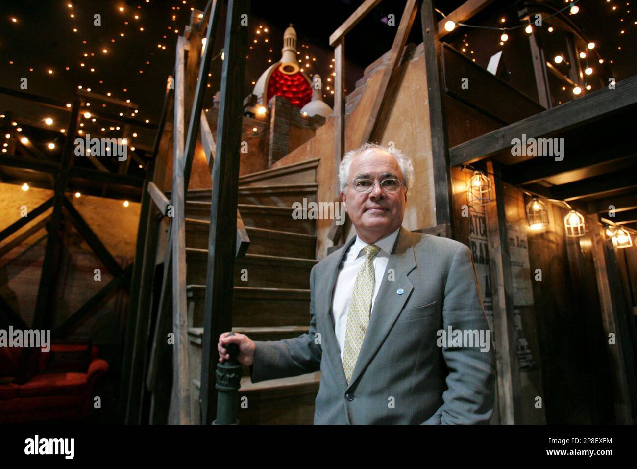 Nigel Redden, General Director of Spoleto Festival USA, poses on the ...