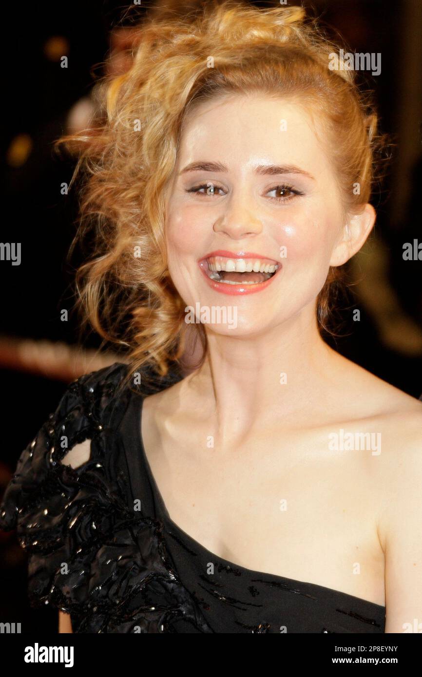 American actress Alison Lohman arrives for the screening of the film ...