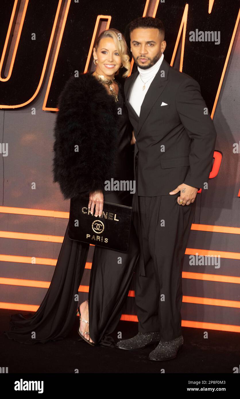 Aston Merrygold, Sarah Richards at the 'John Wick: Chapter 4' film ...