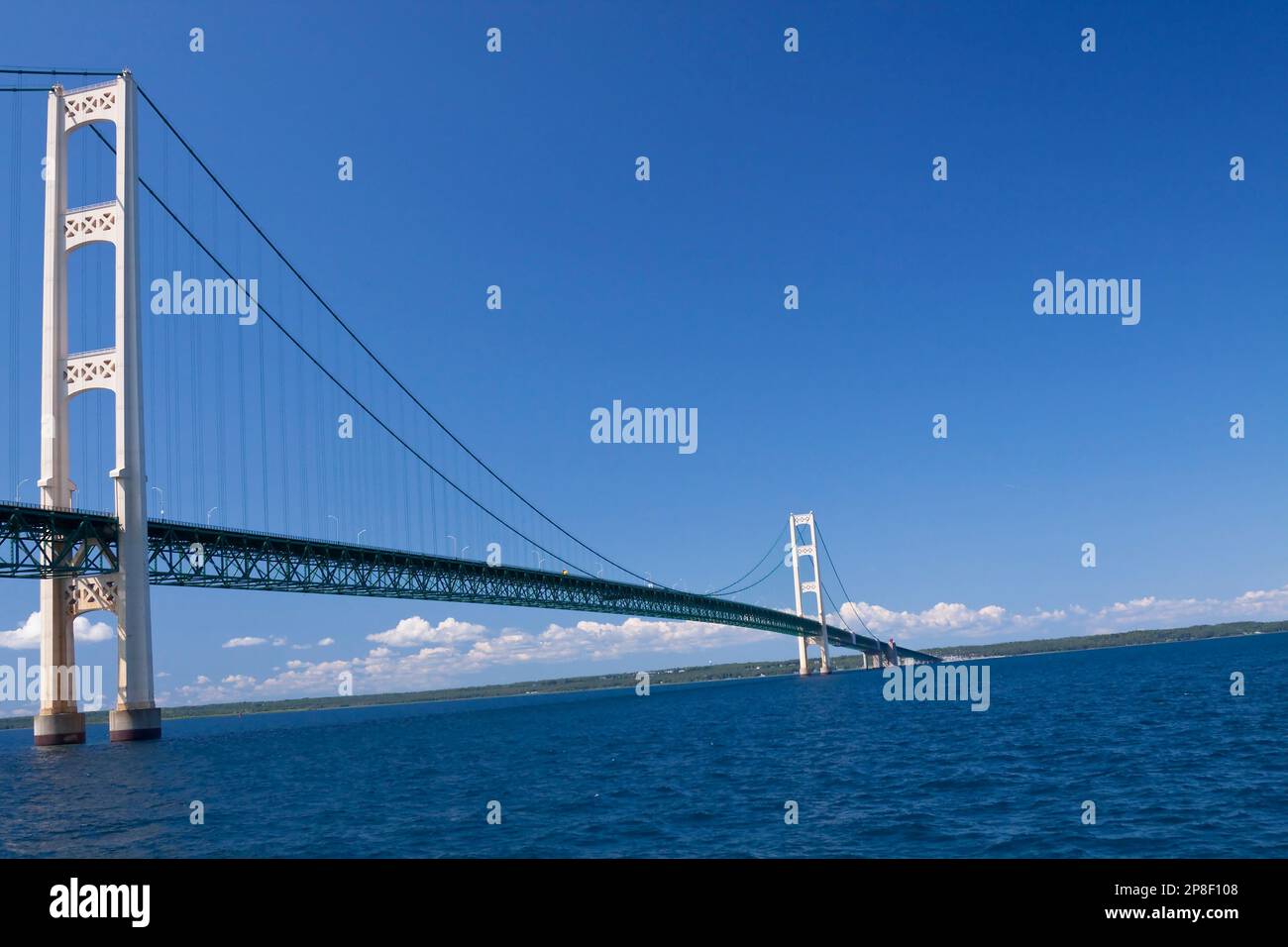 Bridge lower upper peninsula michigan hi-res stock photography and ...
