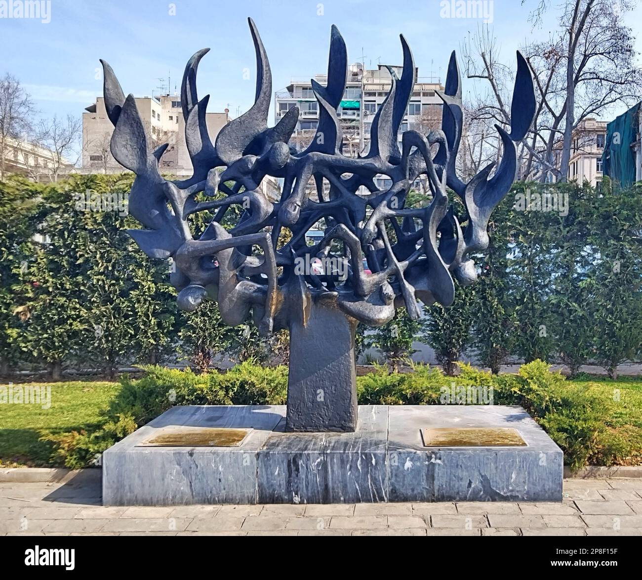 Thessaloniki, Greece. 08th Mar, 2023. The "Memorial to the Jews of ...