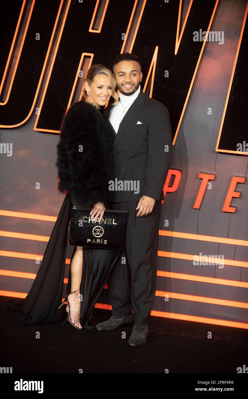 Aston Merrygold, Sarah Richards at the 'John Wick: Chapter 4' film ...