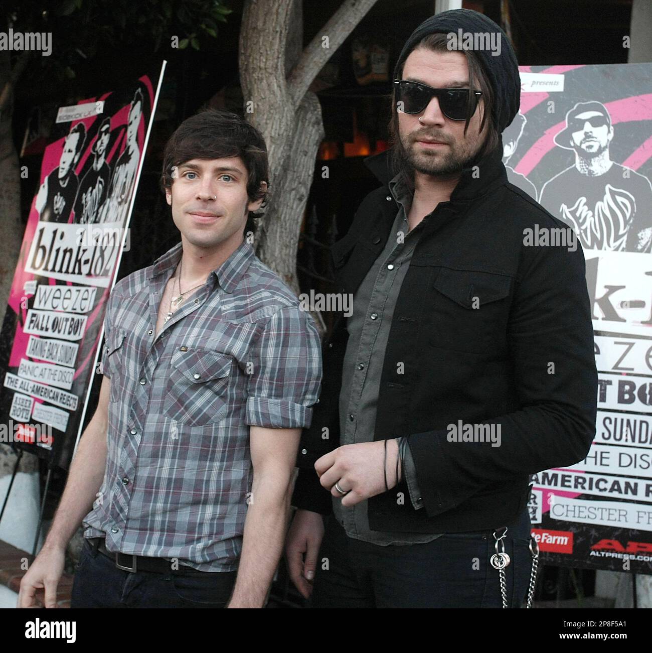 Adam Lazzara And Gerard Way