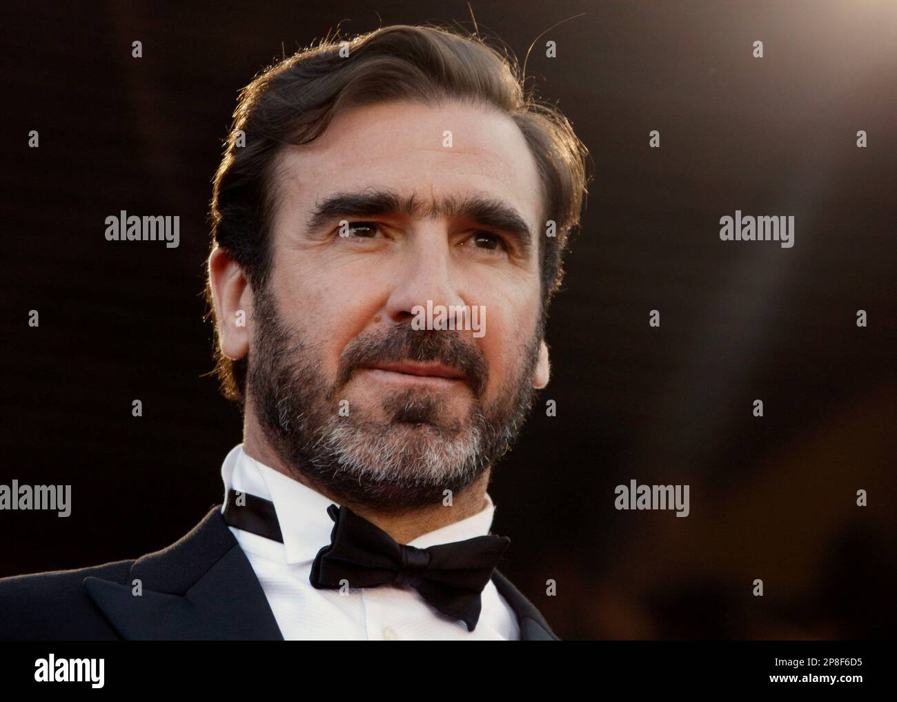 French actor and former soccer player Eric Cantona arrives on the red ...