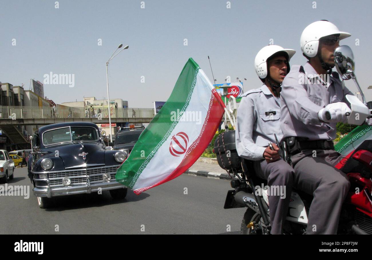 A car which was used to exile Reza Shah Pahlavi, an army officer who ...