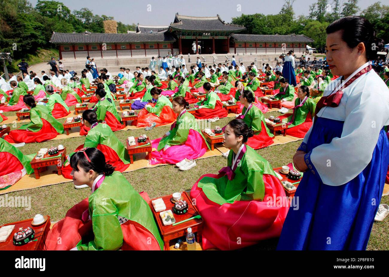 Girls and boys take part in the 37th Coming of Age Day Ceremony and re ...