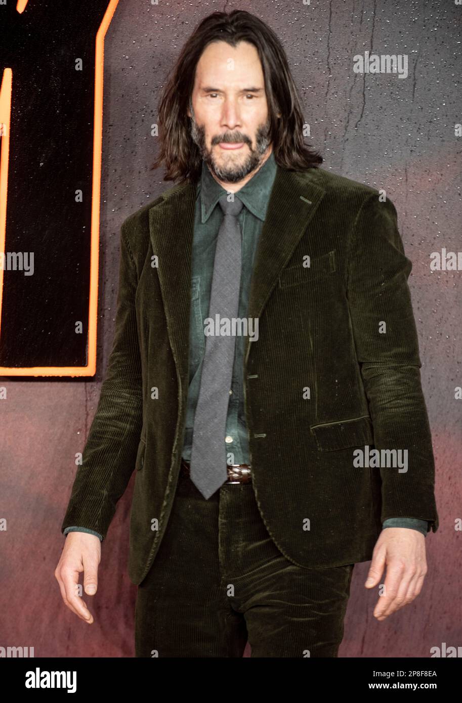 Keanu Reeve at the 'John Wick: Chapter 4' film premiere, London, UK ...