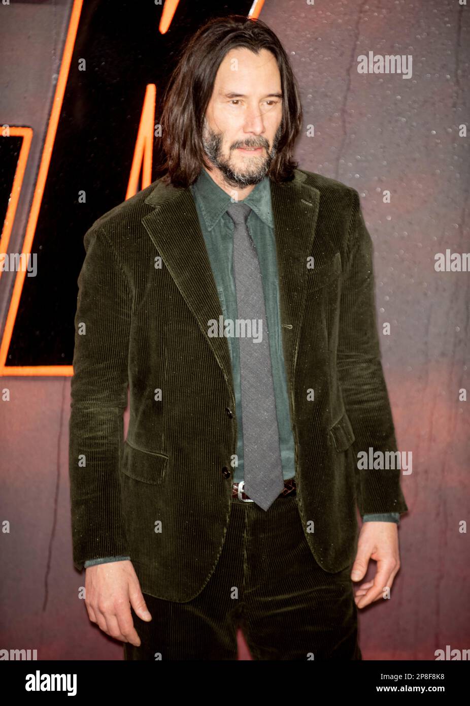 Keanu Reeve at the 'John Wick: Chapter 4' film premiere, London, UK ...