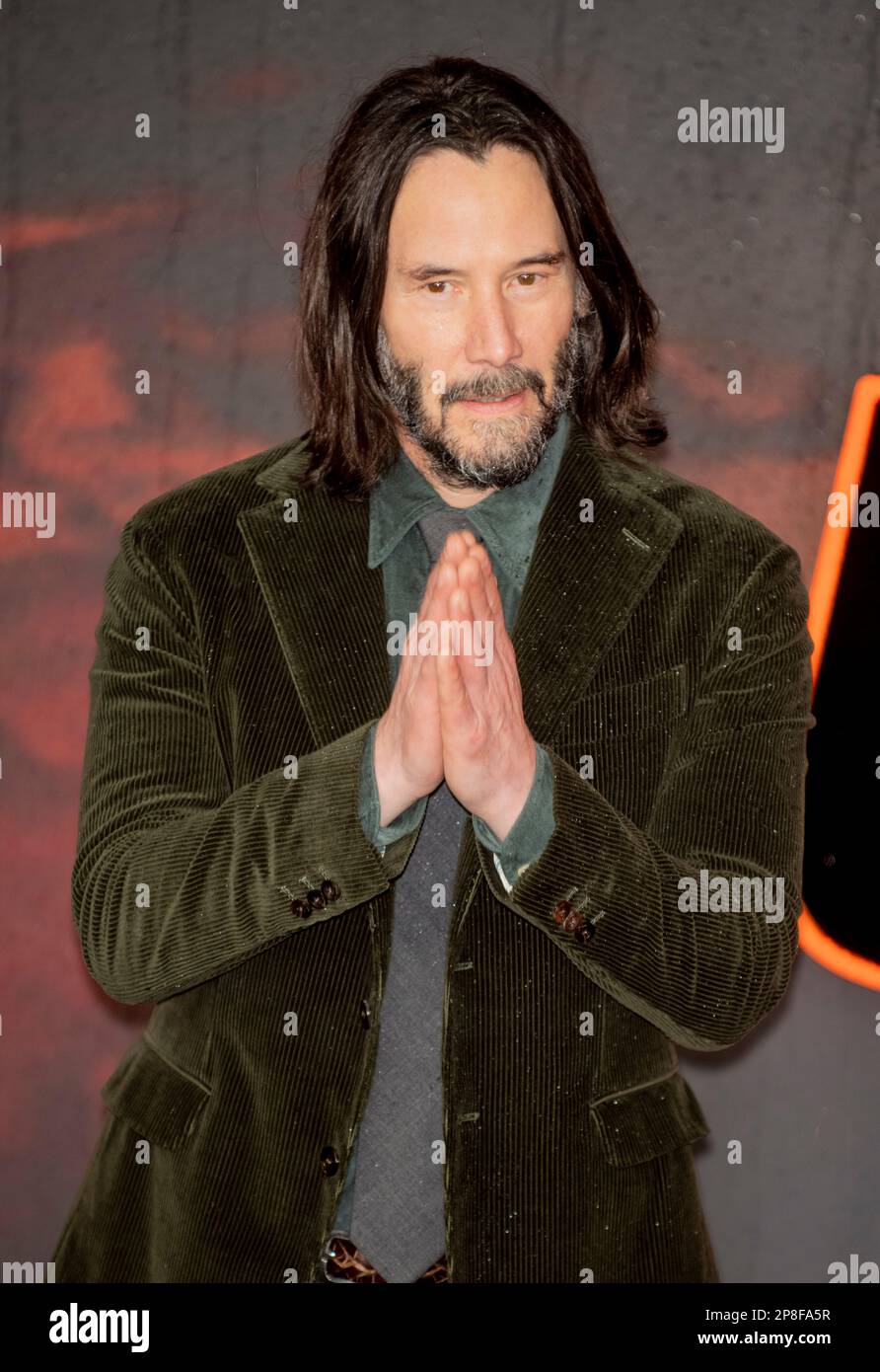 Keanu Reeve at the 'John Wick: Chapter 4' film premiere, London, UK ...