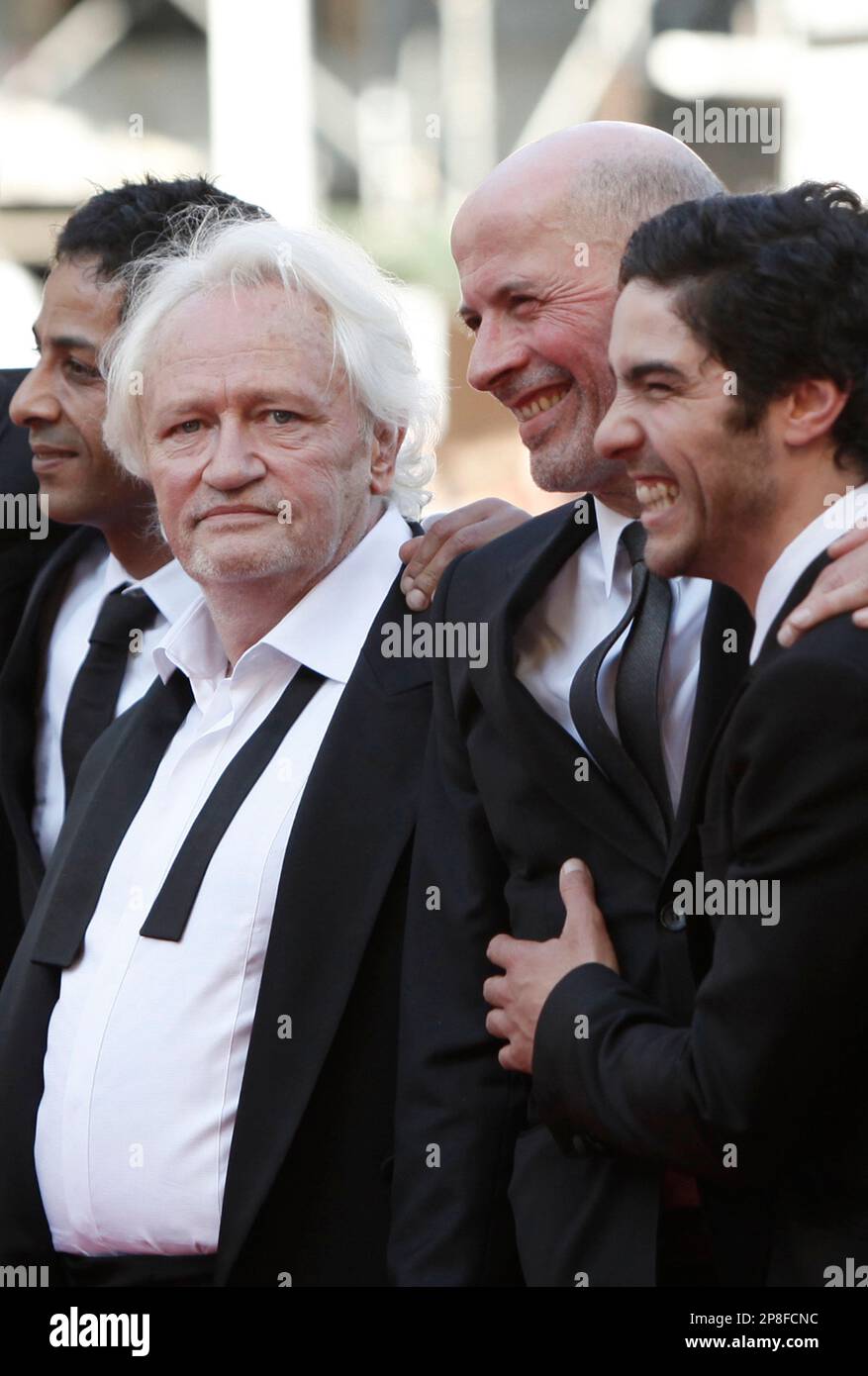 From left, French actors Hichem Yacoubi, Niels Arestrup, French ...