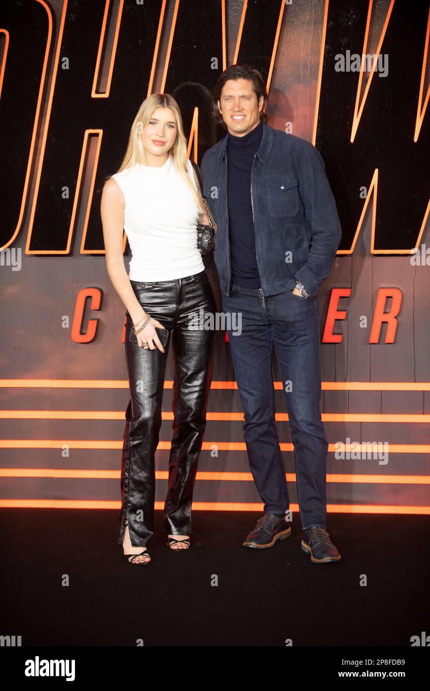 Phoebe Elizabeth Kay and Vernon Kay at the 'John Wick: Chapter 4' film ...