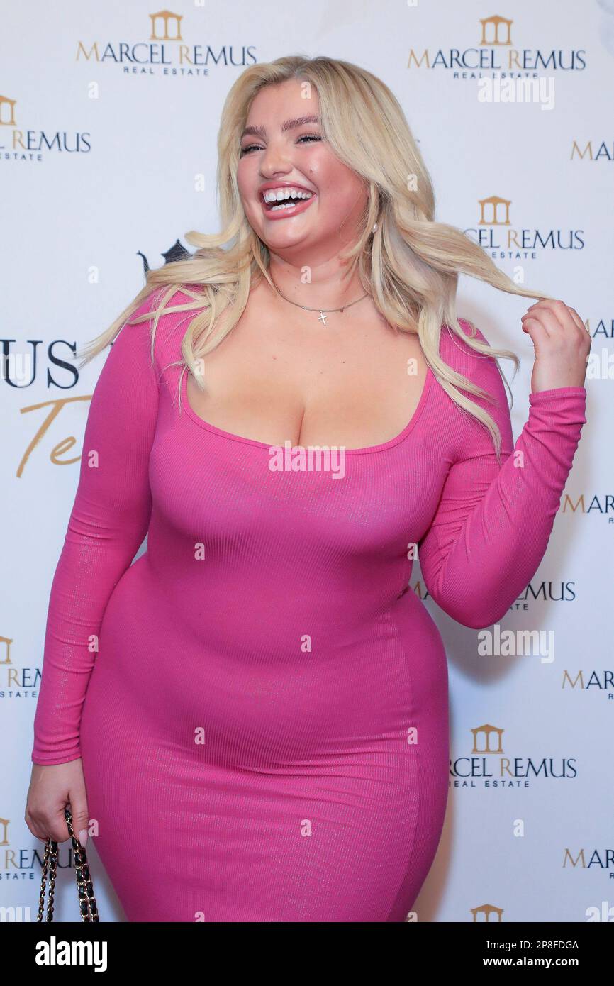 March 8, 2023, Beverly Hills, California, USA: BEVERLY HILLS, CA - MAR 8, 2023: Sarina Nowak at ...