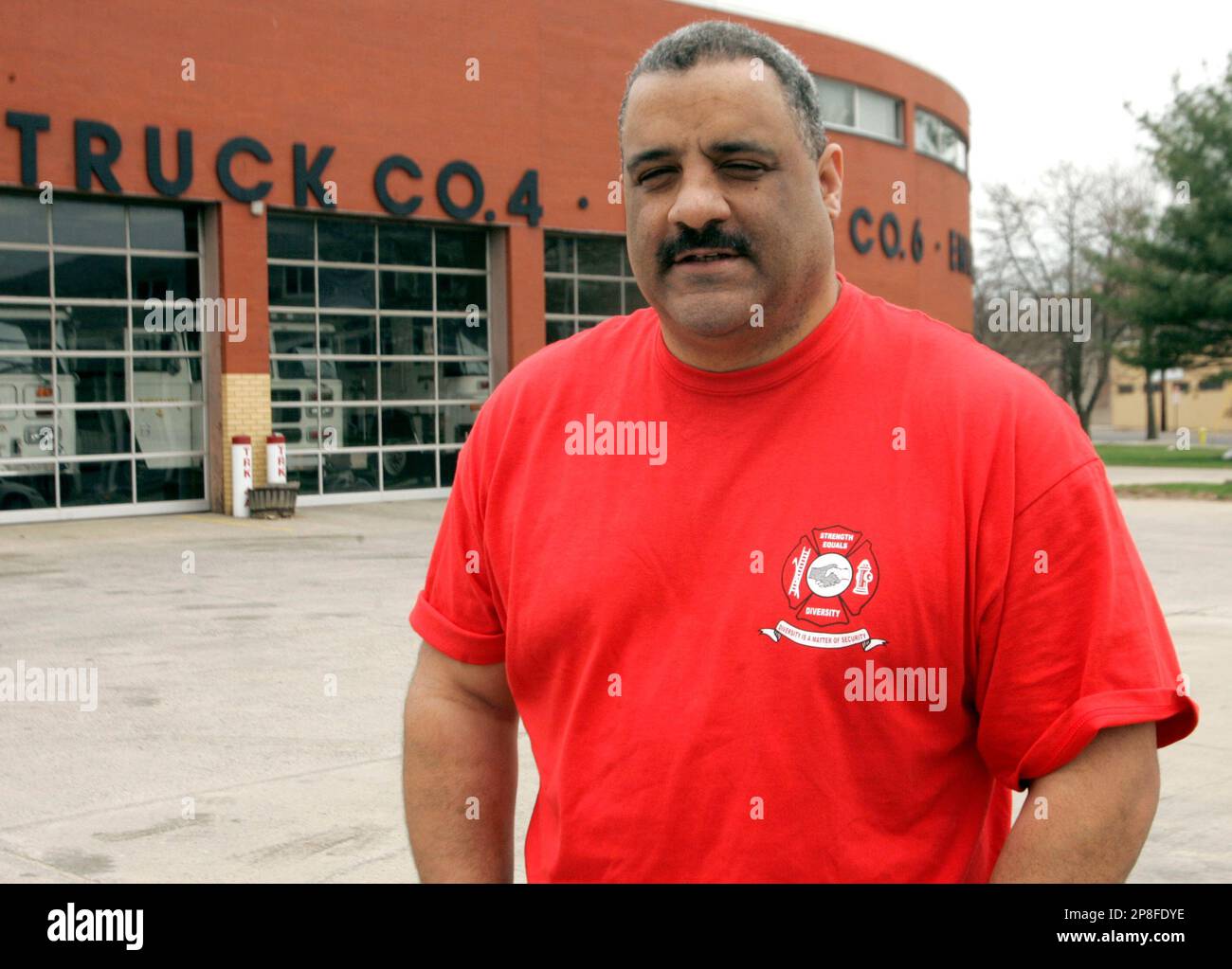 FILE - In this April 10, 2009 file photo, New Haven firefighter Gary ...