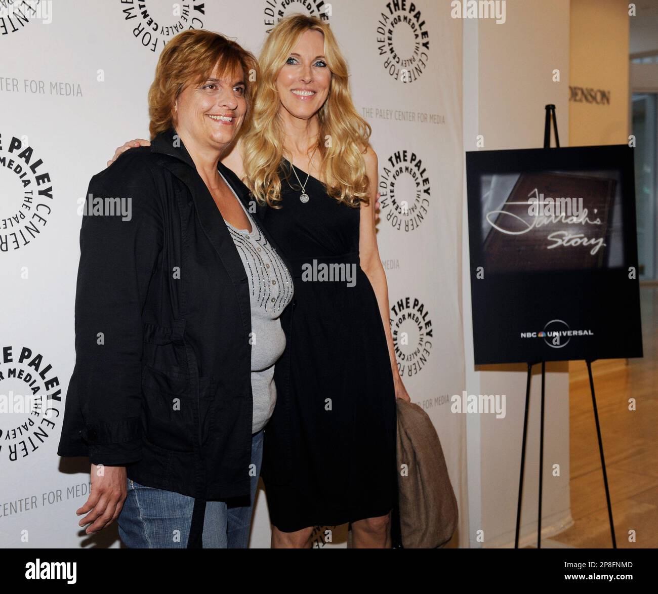 Actress Farrah Fawcett's doctor Ursula Jacob, left, and Alana Stewart ...