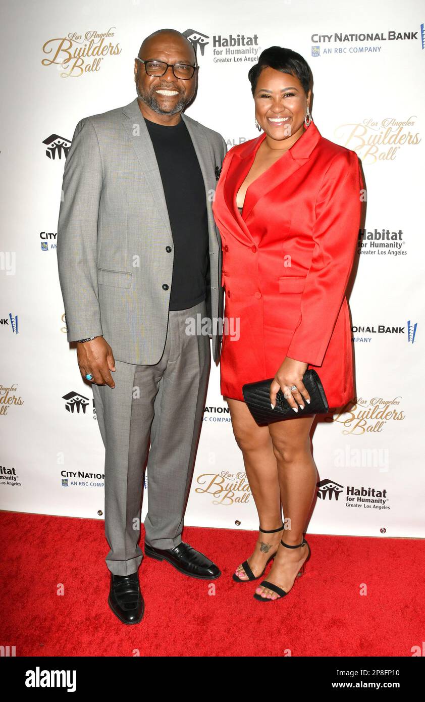 Beverly Hills, Ca. 8th Mar, 2023. Bailiff Byrd, Makita Bond Byrd attend ...