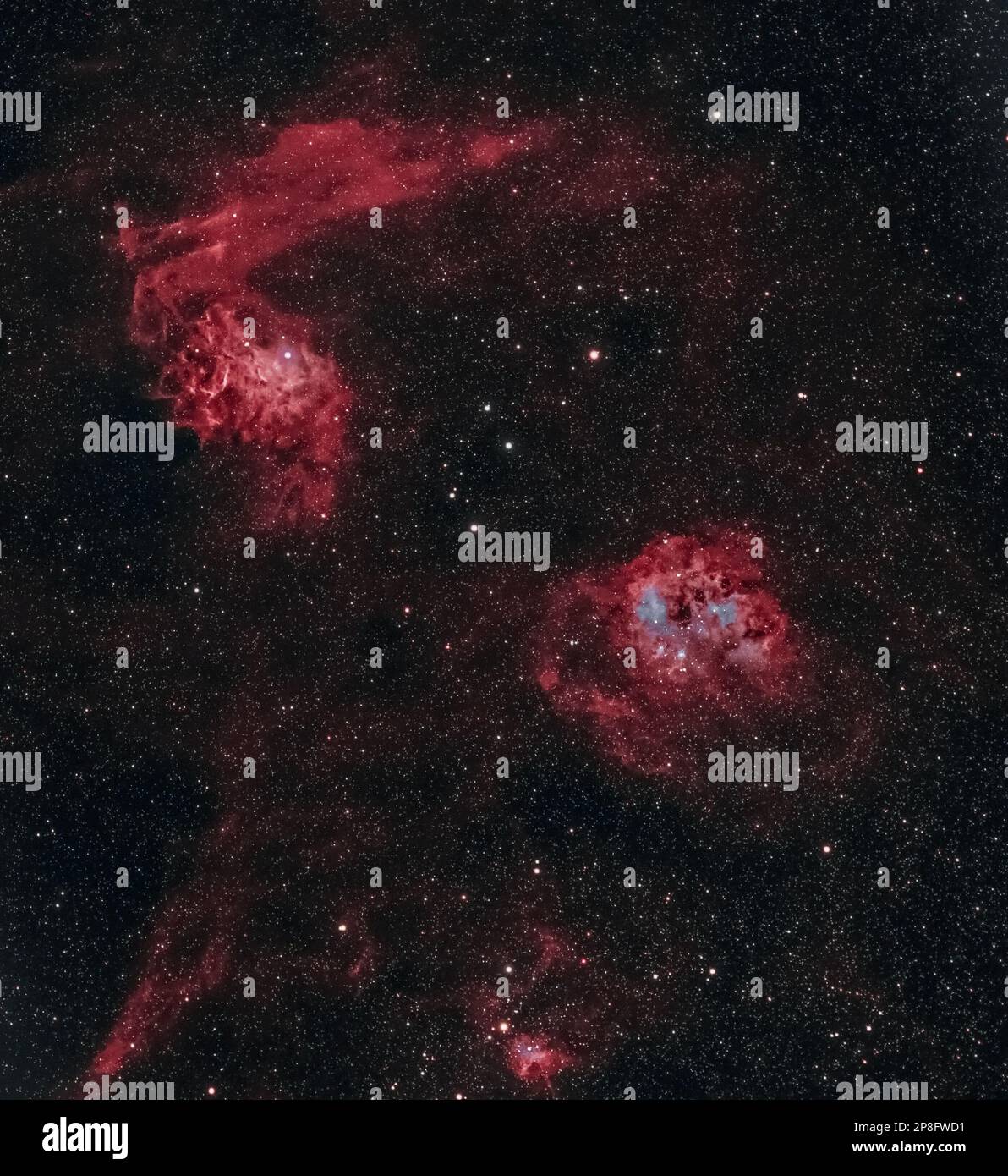 A stunning image of the Cat's Eye Nebula, also known as the Lagoon ...