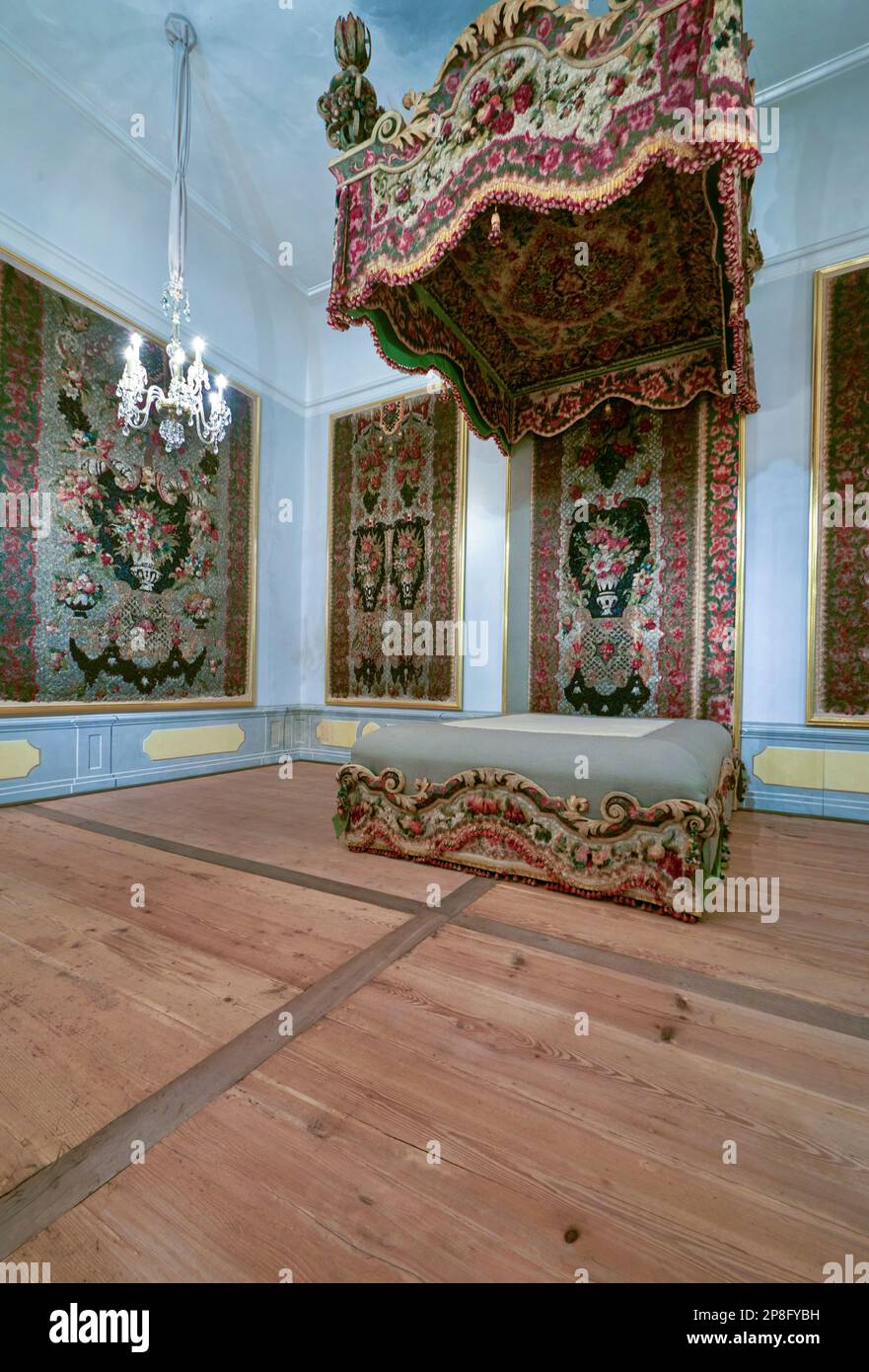 Dazzling interior of Moritzburg castle. Saxony, Germany Stock Photo - Alamy