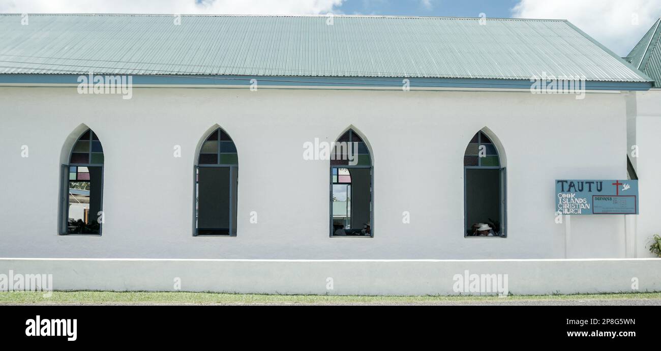Aitutaki cook islands christianity hi-res stock photography and images ...