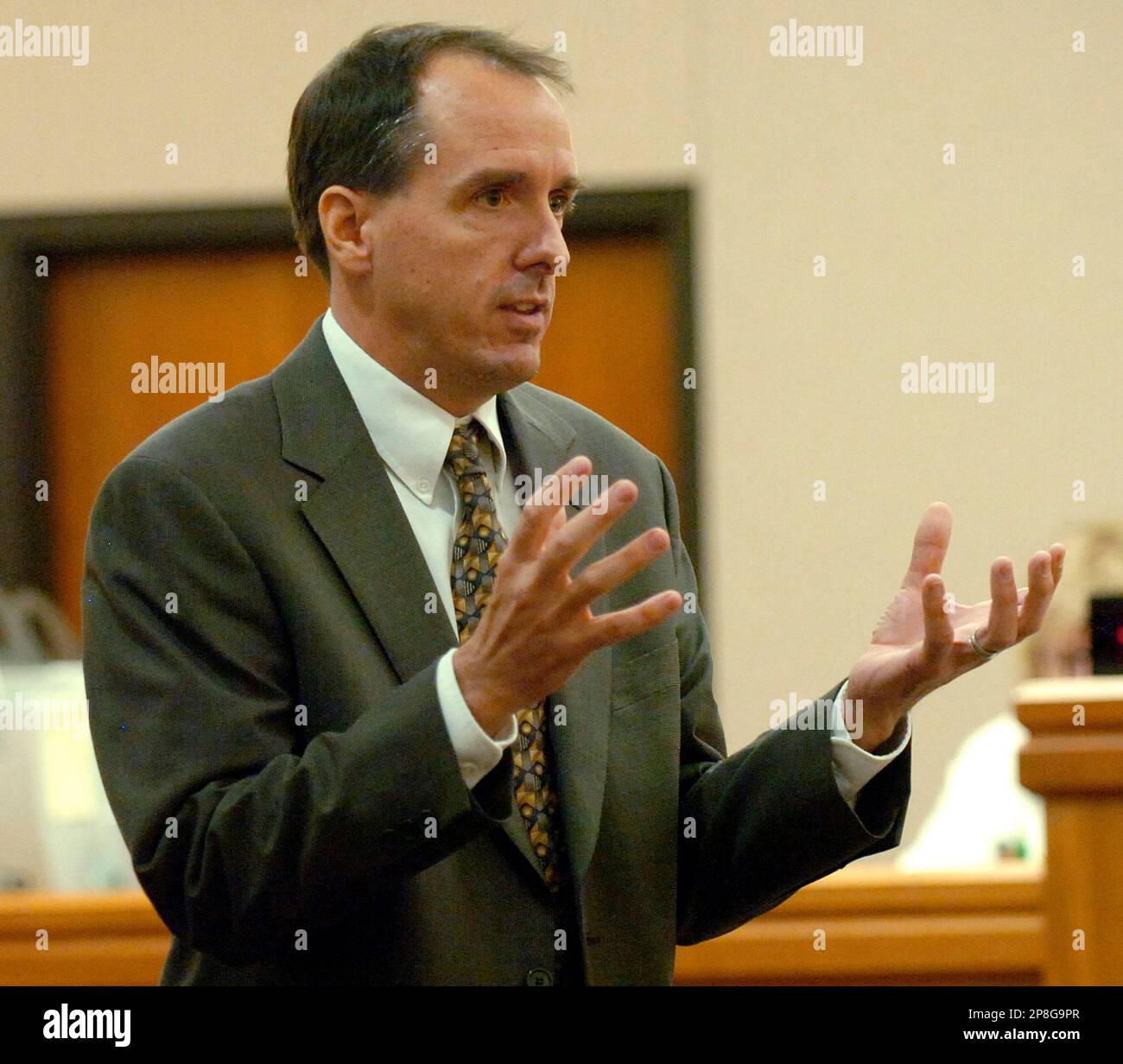 Eric Vanatta, defense attorney for James Whitler, makes his closing ...