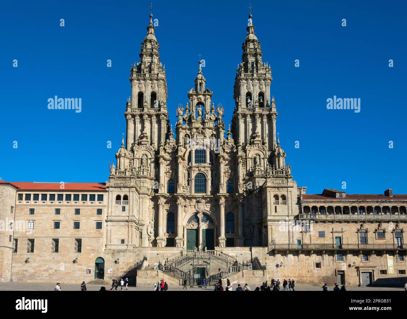 Santiago de Compostela, Galicia. Spain. February 4, 2023. Santiago de ...