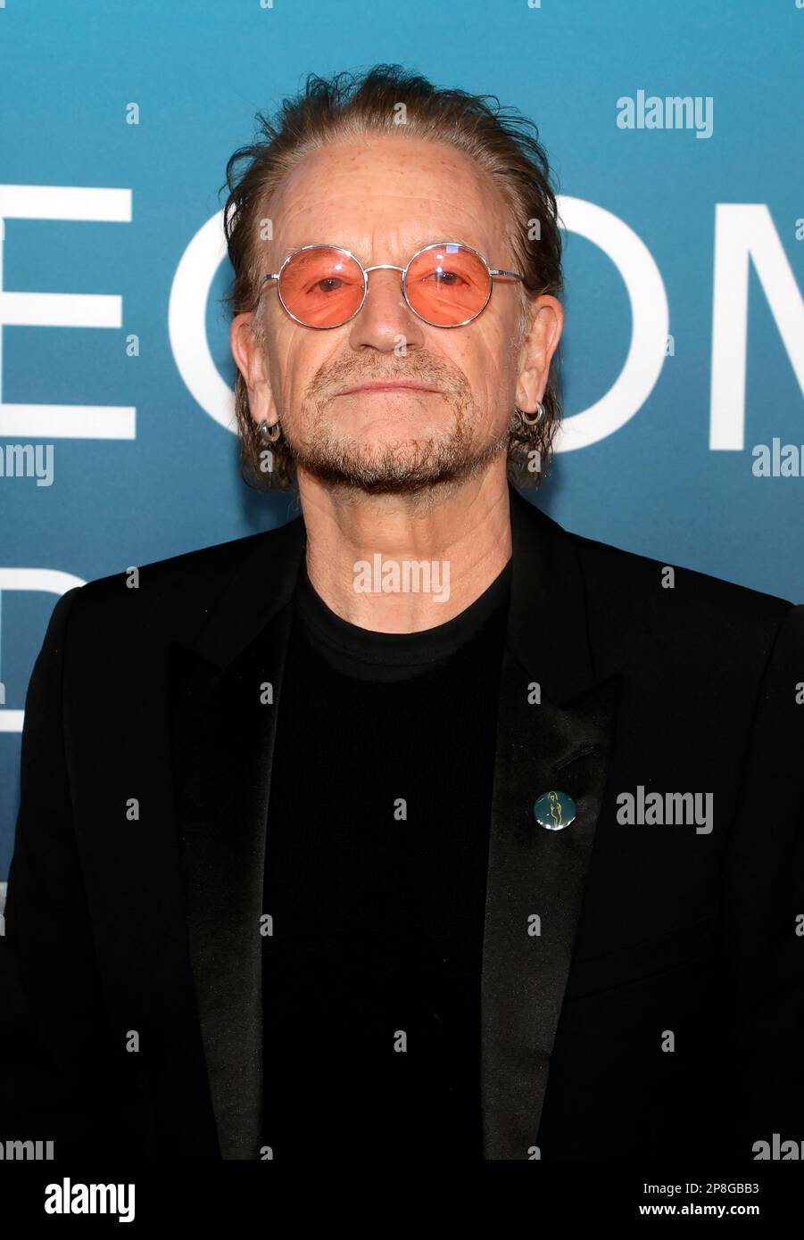 Los Angeles, Ca. 8th Mar, 2023. Bono at the Disney premiere of Bono ...