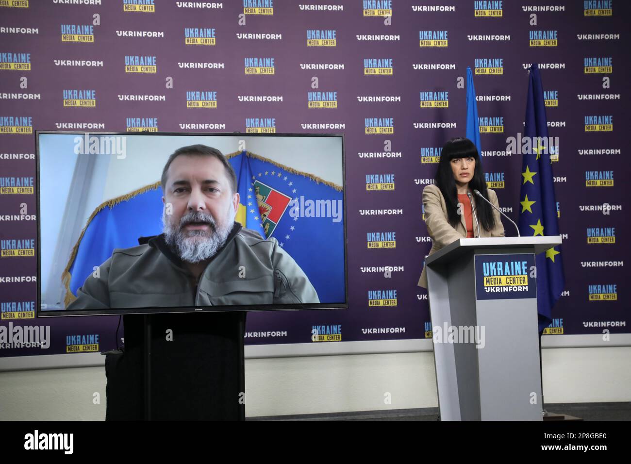 KYIV, UKRAINE - MARCH 9, 2023 - Luhansk Regional Military ...