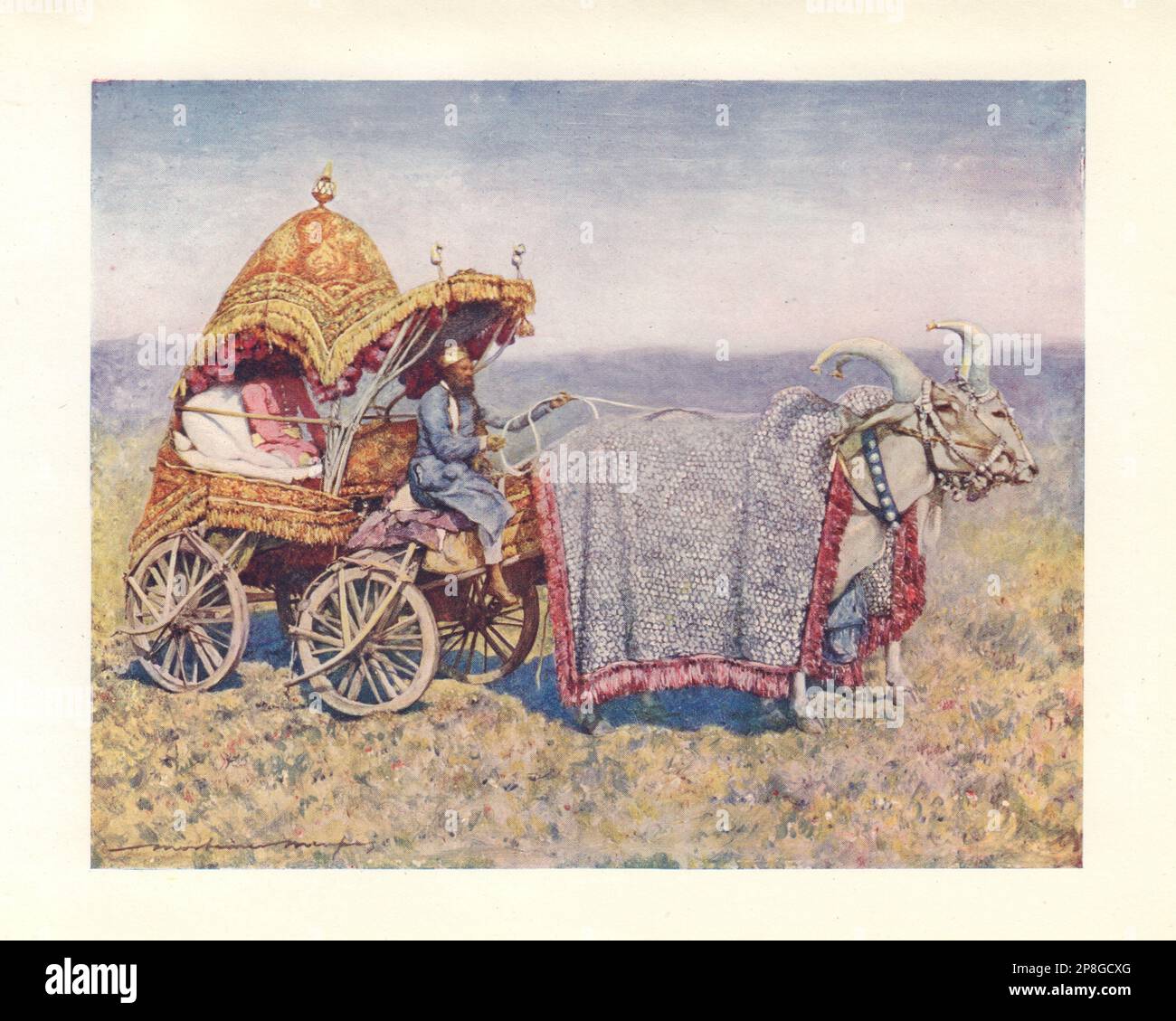 Marriage india painting hi-res stock photography and images - Alamy