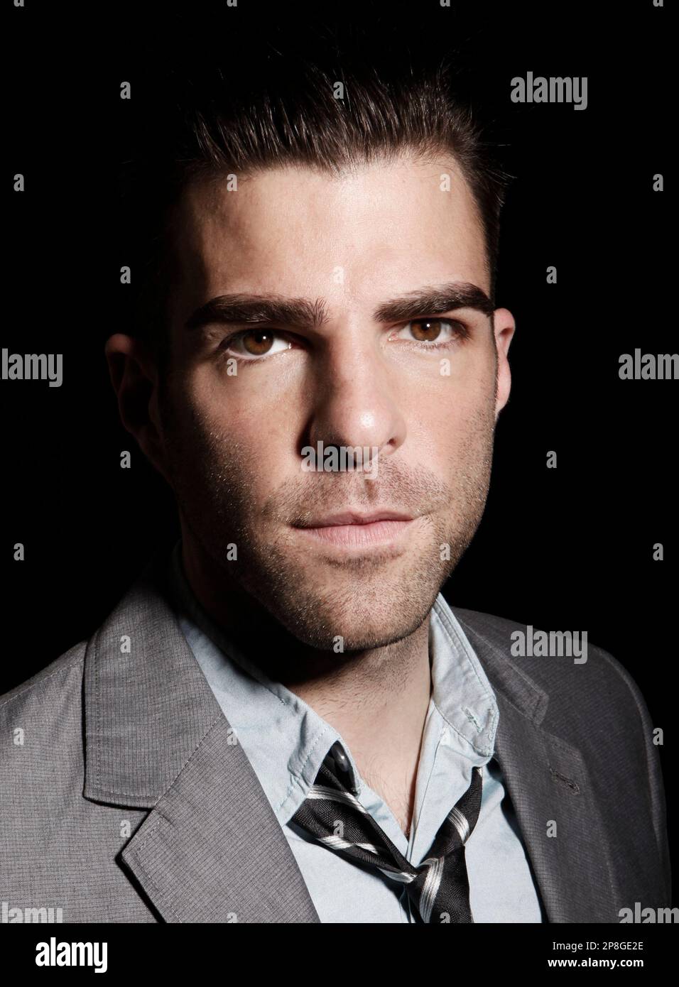 Actor Zachary Quinto, a cast member in the upcoming film "Star Trek ...