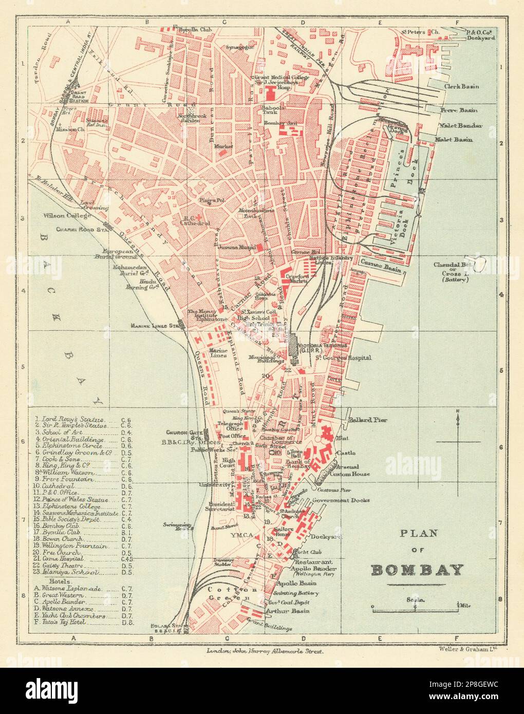 Map of mumbai hi-res stock photography and images - Alamy
