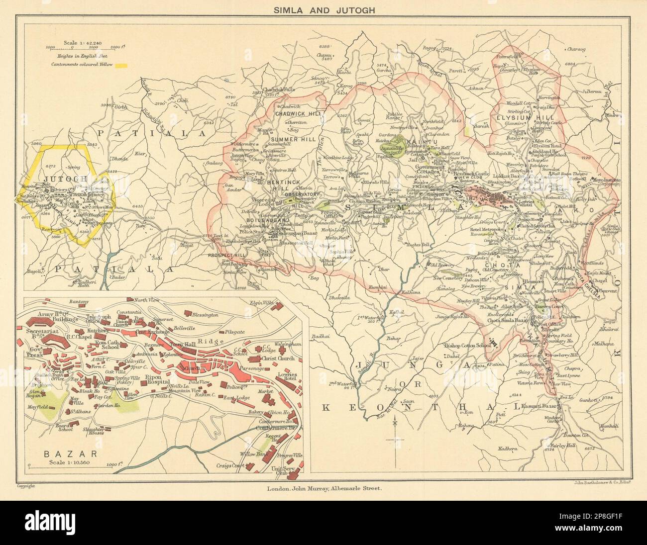 Jutogh hi-res stock photography and images - Alamy