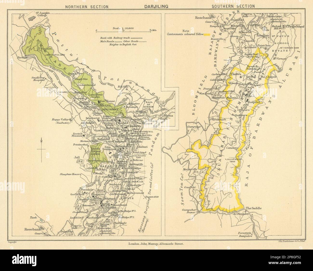 Map india 1905 hi-res stock photography and images - Alamy