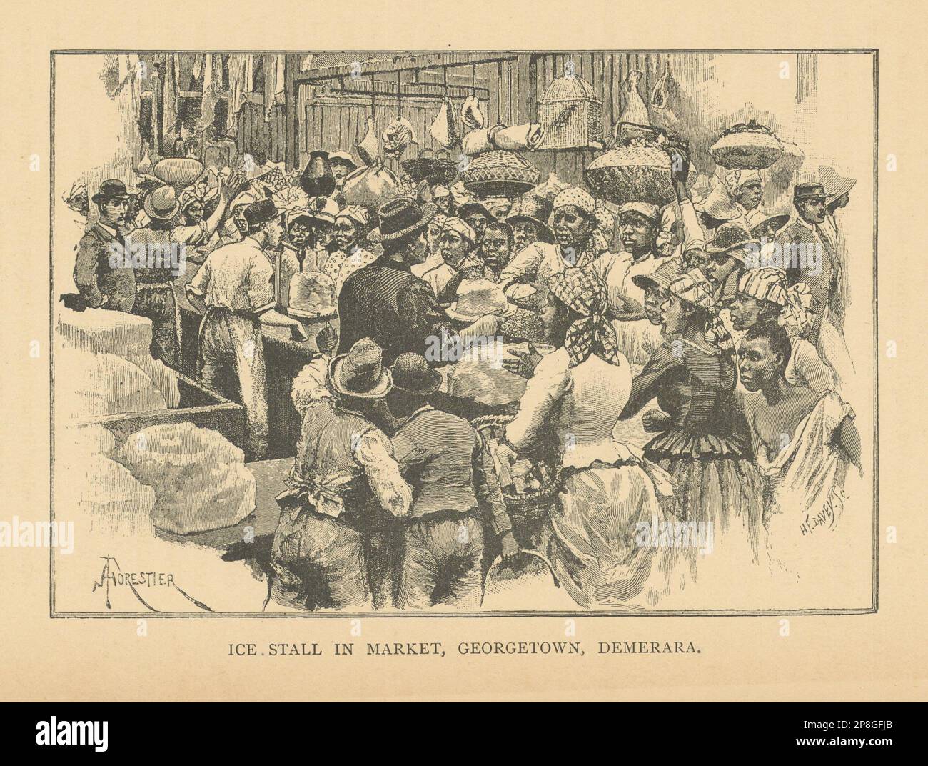 Guyana georgetown 19th century hi-res stock photography and images - Alamy