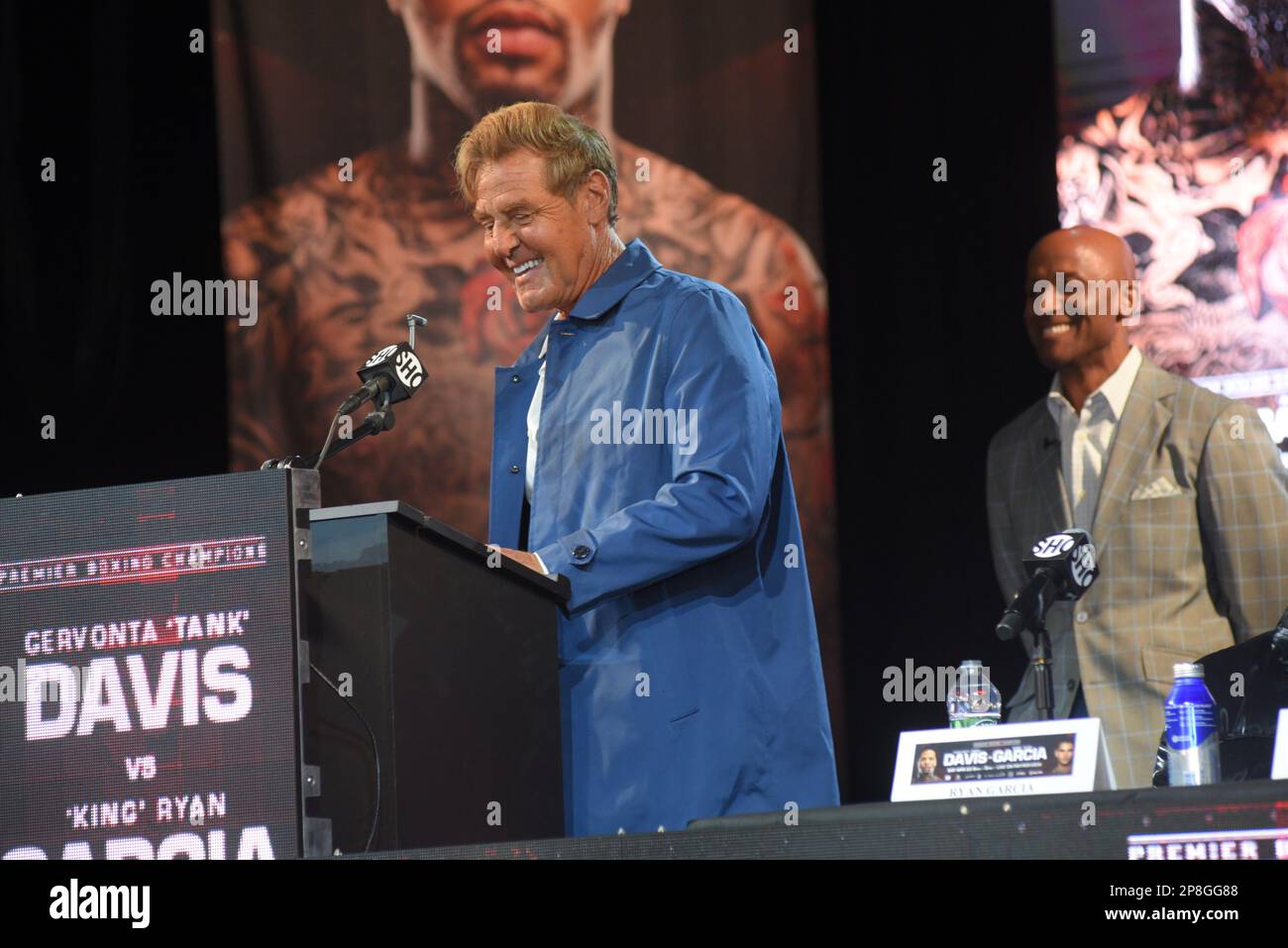 New York, USA. 08th Mar, 2023. Joe Goosen attends the Gervonta Davis vs ...