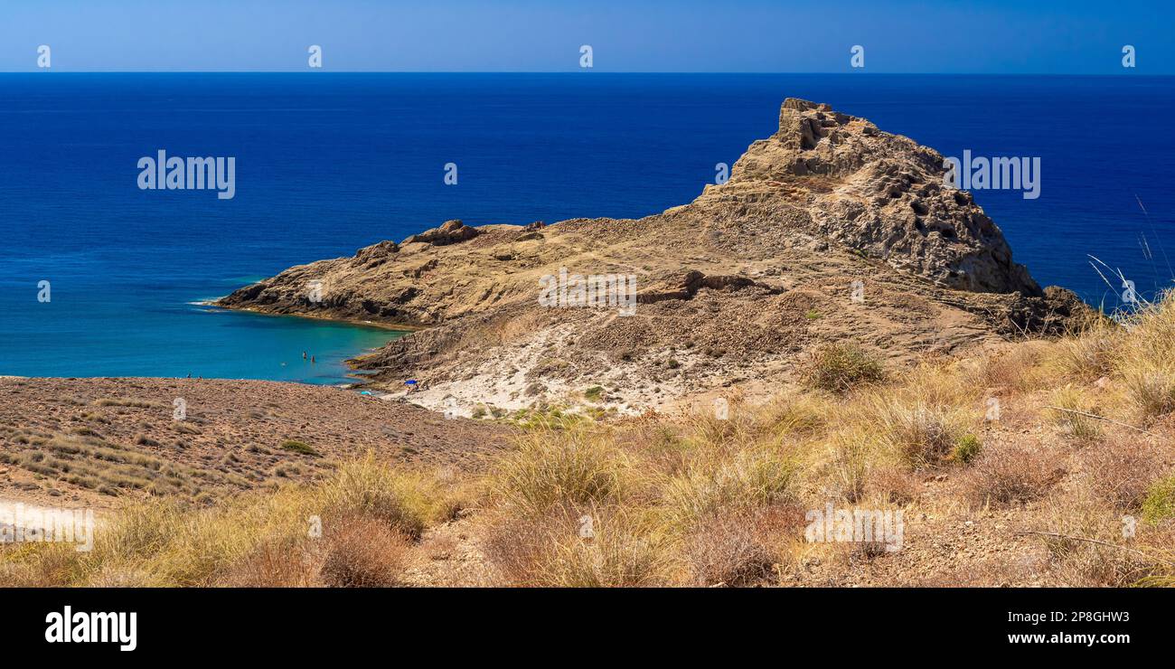 Columnar Jointing Structures Of Punta Baja, Lava Flows, Volcanic Rocks ...