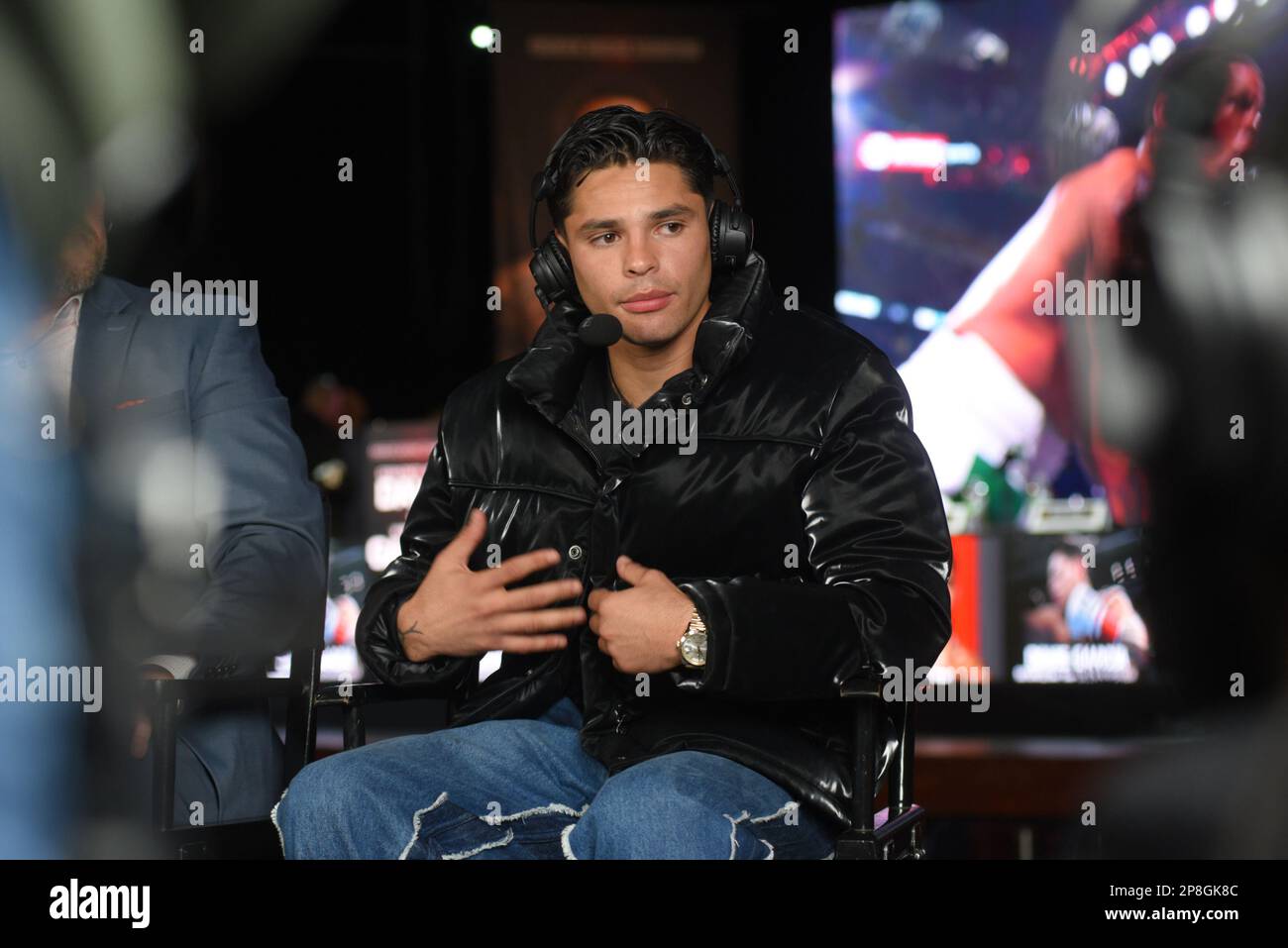 New York, USA. 08th Mar, 2023. attends the Gervonta Davis vs. Ryan ...