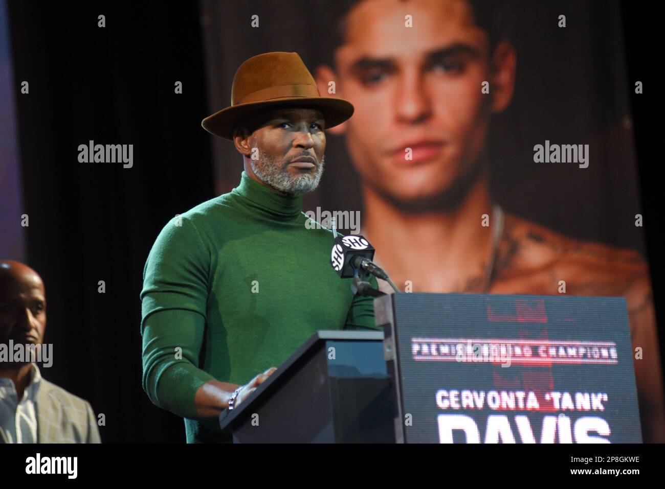 New York, USA. 08th Mar, 2023. Bernard Hopkins attends the Gervonta ...