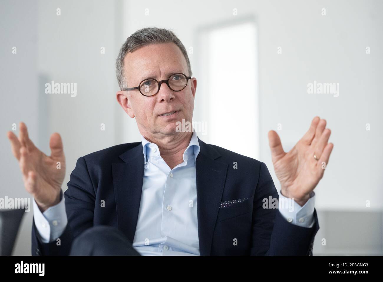Wernau, Germany. 09th Mar, 2023. Jan Brockmann, Chairman of the Board ...