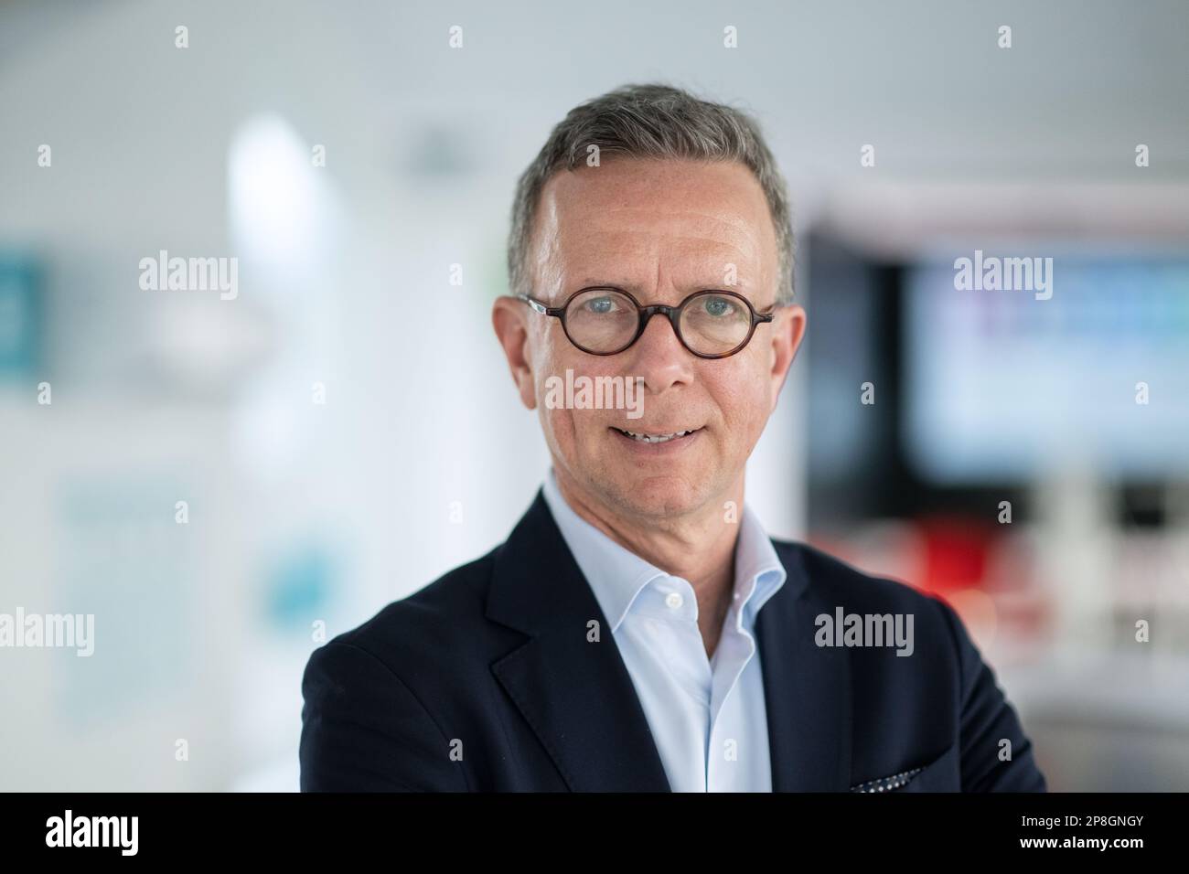 Wernau, Germany. 09th Mar, 2023. Jan Brockmann, Chairman of the Board ...