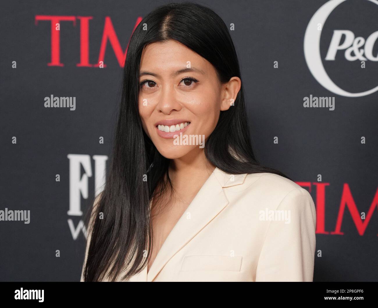 Los Angeles, USA. 08th Mar, 2023. Ann Wang arrives at the TIME's 2nd ...