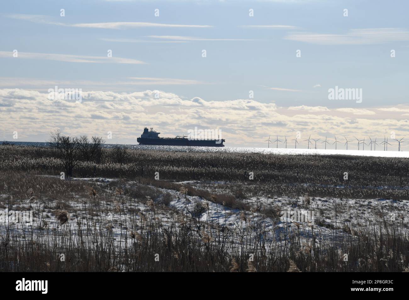 DragorDenmark/089March 2023/ View from Dragor old tiny fishing town ...