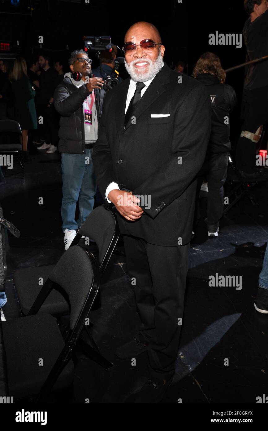 New York, USA. 08th Mar, 2023. Leonard Ellerbe attends the Gervonta ...